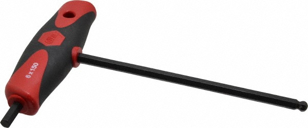 Wiha - 6mm Hex, T-Handle Cushion Grip, Hex Key - 43714385 - MSC ...