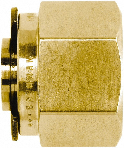 Brennan - Compression Tube Plug: 3/8" Tube OD, Compression Cap | MSC Direct