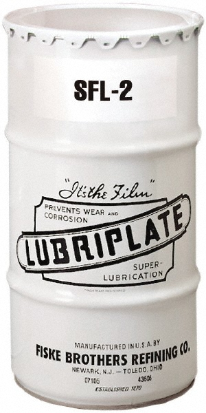 Lubriplate - High Temperature Grease: 120 lb Drum, Aluminum Complex ...