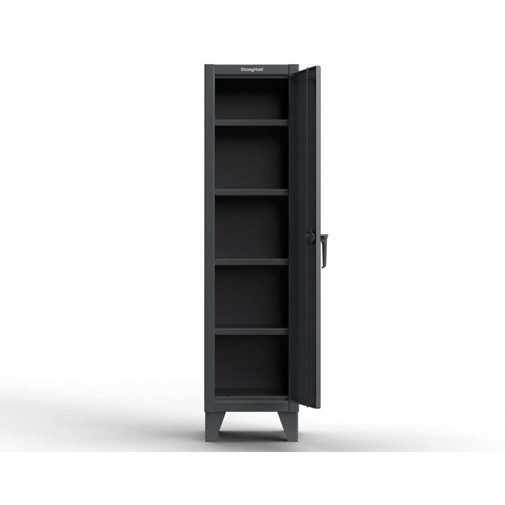 Strong Hold - 18X18X72"GRY SINGLE TIER IND LOCKER | MSC Direct