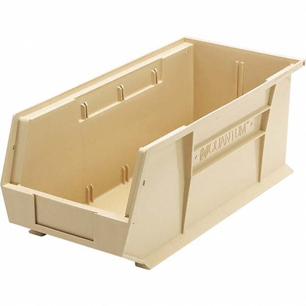 Quantum Storage - Plastic Hang & Stack Bin: Ivory | MSC Direct