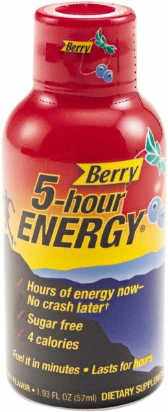5-hour ENERGY - Pack of (12), 1.93 oz Bottles Berry Blend Energy Drink ...