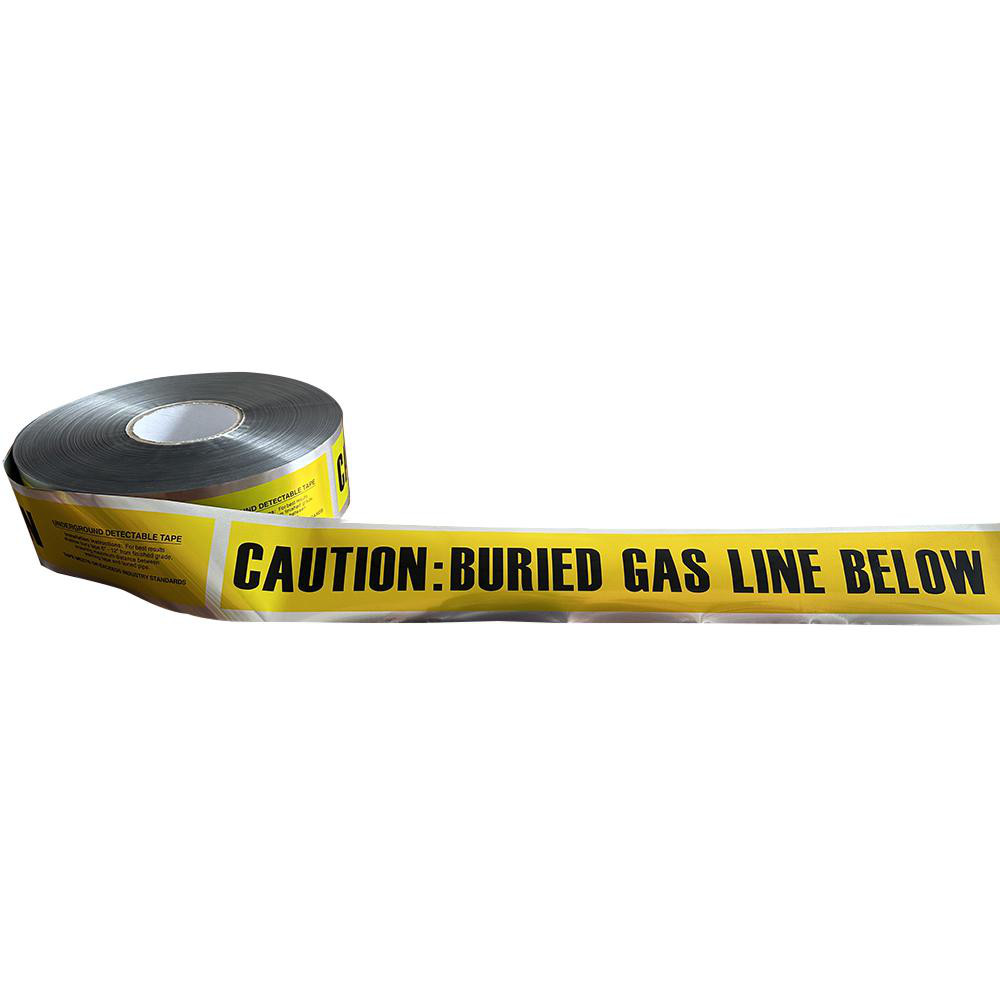 PRO-SAFE - Caution: Buried Gas Line Below, Detectable Underground Tape | MSC Direct