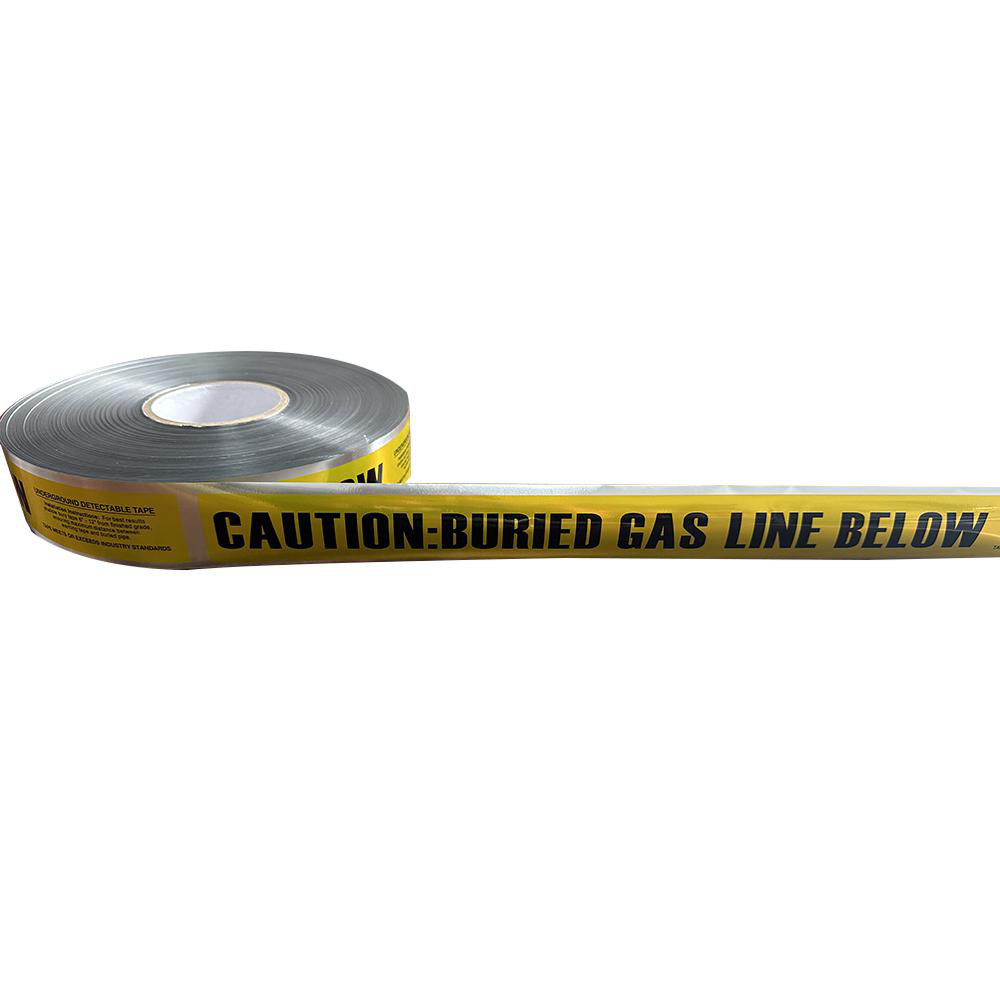 PRO-SAFE - Caution: Buried Gas Line Below, Detectable Underground Tape ...