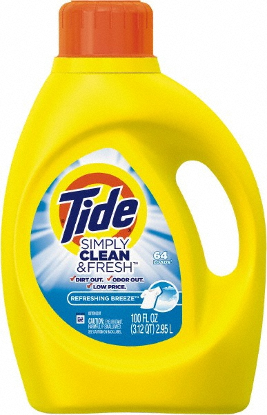 Tide - Case of (4) 100 oz Bottles Liquid Laundry Detergent - 43887769 ...