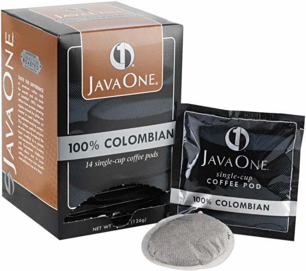 Java One - Pack of 14, Columbian Roast Coffee | MSC Direct