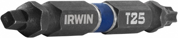 Irwin - Power Screwdriver Bit: Torx & Square Bit, T25 Torx | MSC Direct