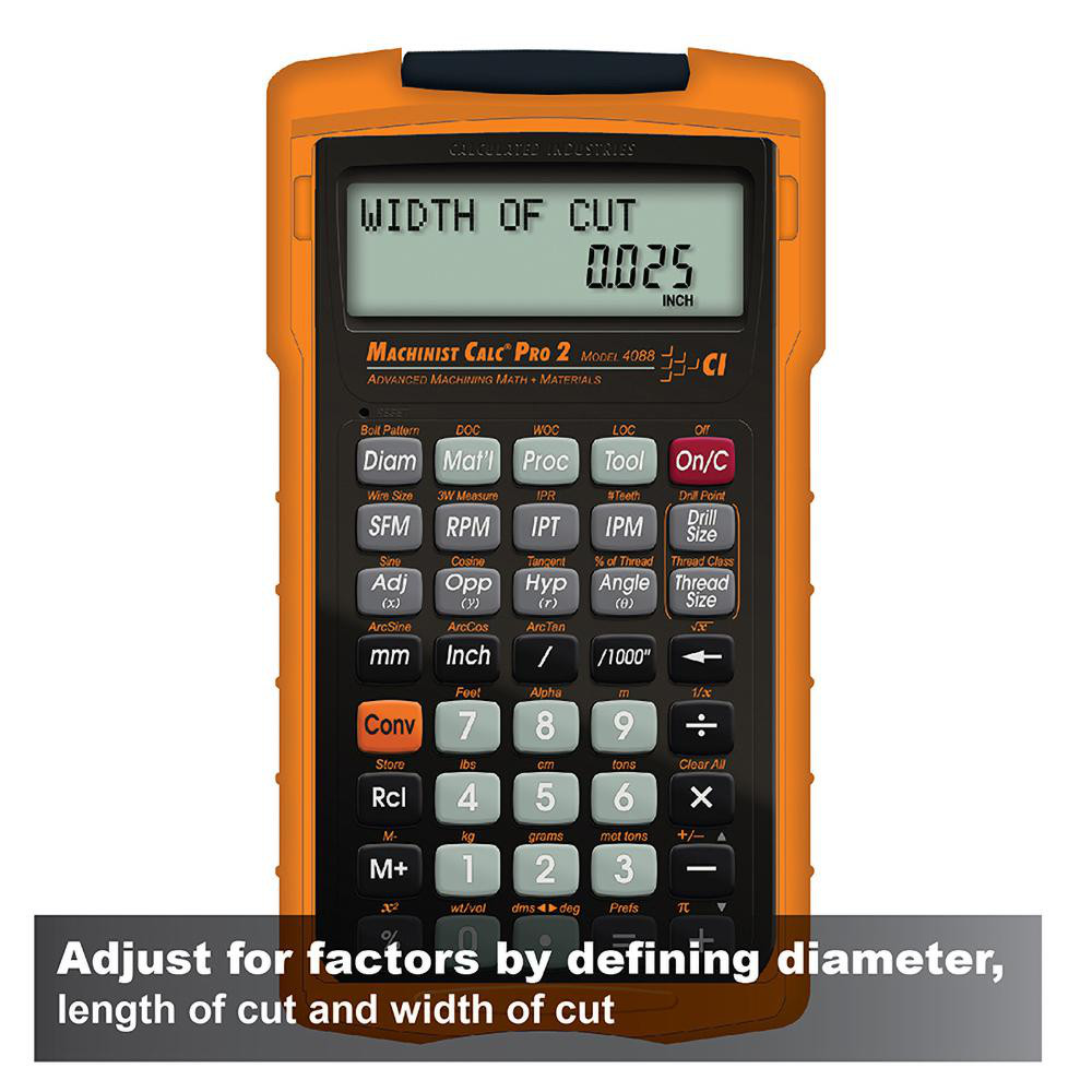 Calculated Industries - 57 Function Machinist Industrial Calculator ...