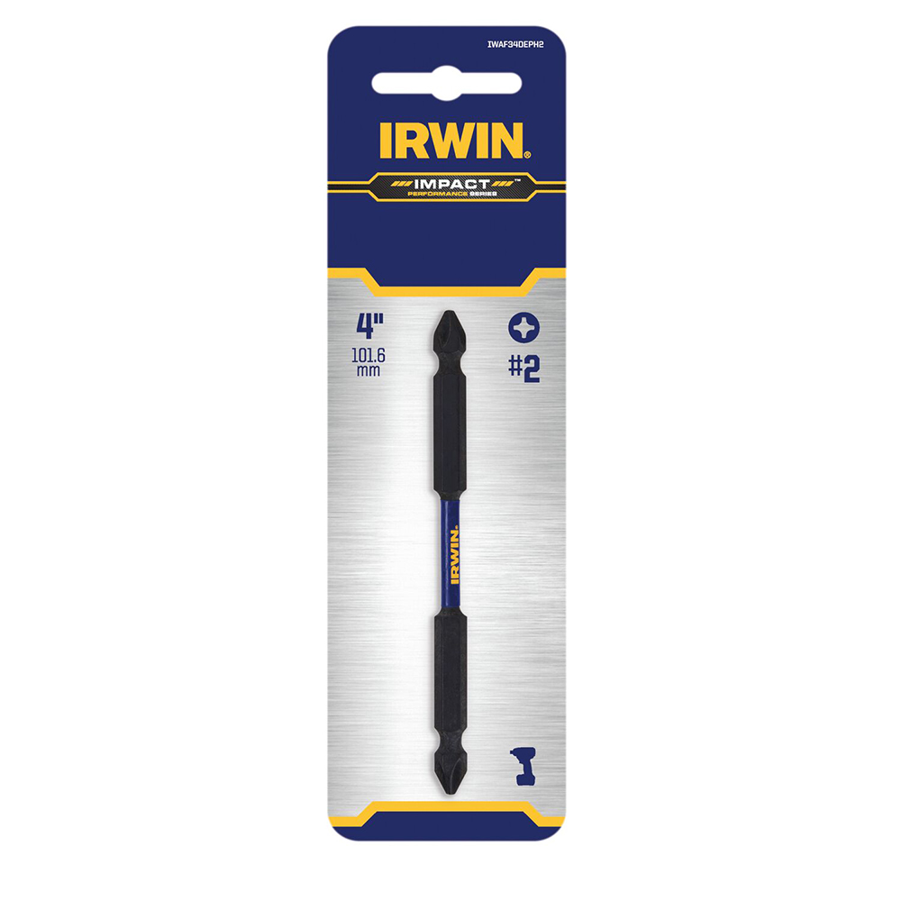 Irwin - Power Screwdriver Bit: D & E Phillips Bit, #2 x #2 Phillips ...