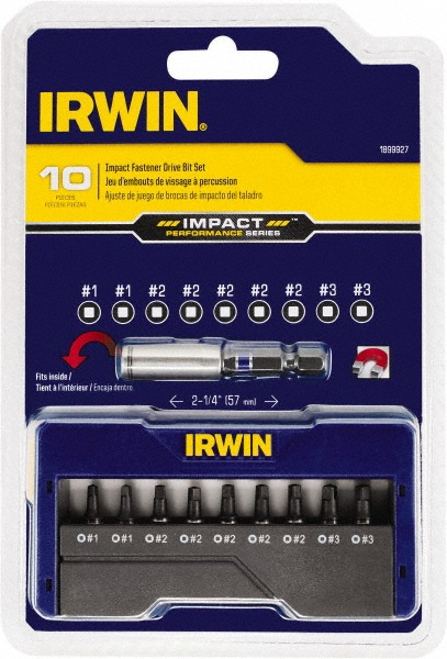 Irwin - Screwdriver Insert Bit Set: | MSC Direct