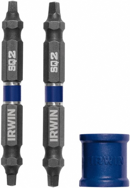 Irwin - Power Screwdriver Double End Bit Set: 3 Pc | MSC Direct