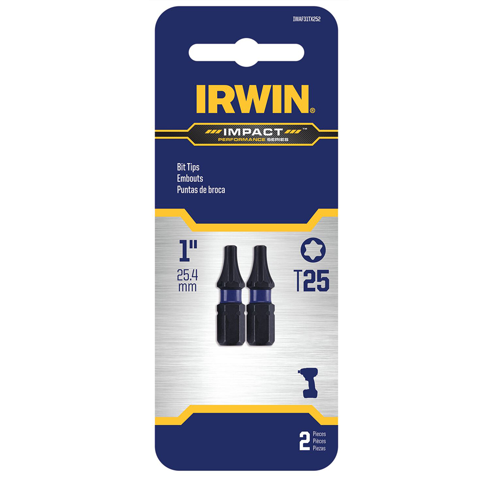 Irwin - 1/4" Drive T15 Torx Screwdriver Bit | MSC Direct