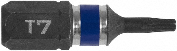 Irwin - 1/4" Drive T7 Torx Screwdriver Bit - 44091676 - MSC Industrial ...