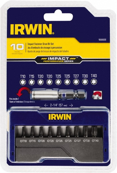 Irwin - Screwdriver Insert Bit Set: | MSC Direct