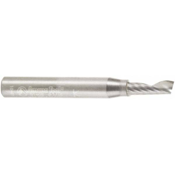 Amana Tool - 3/16" Diam RH Solid Carbide 1-Flute Upcut Spiral Router ...