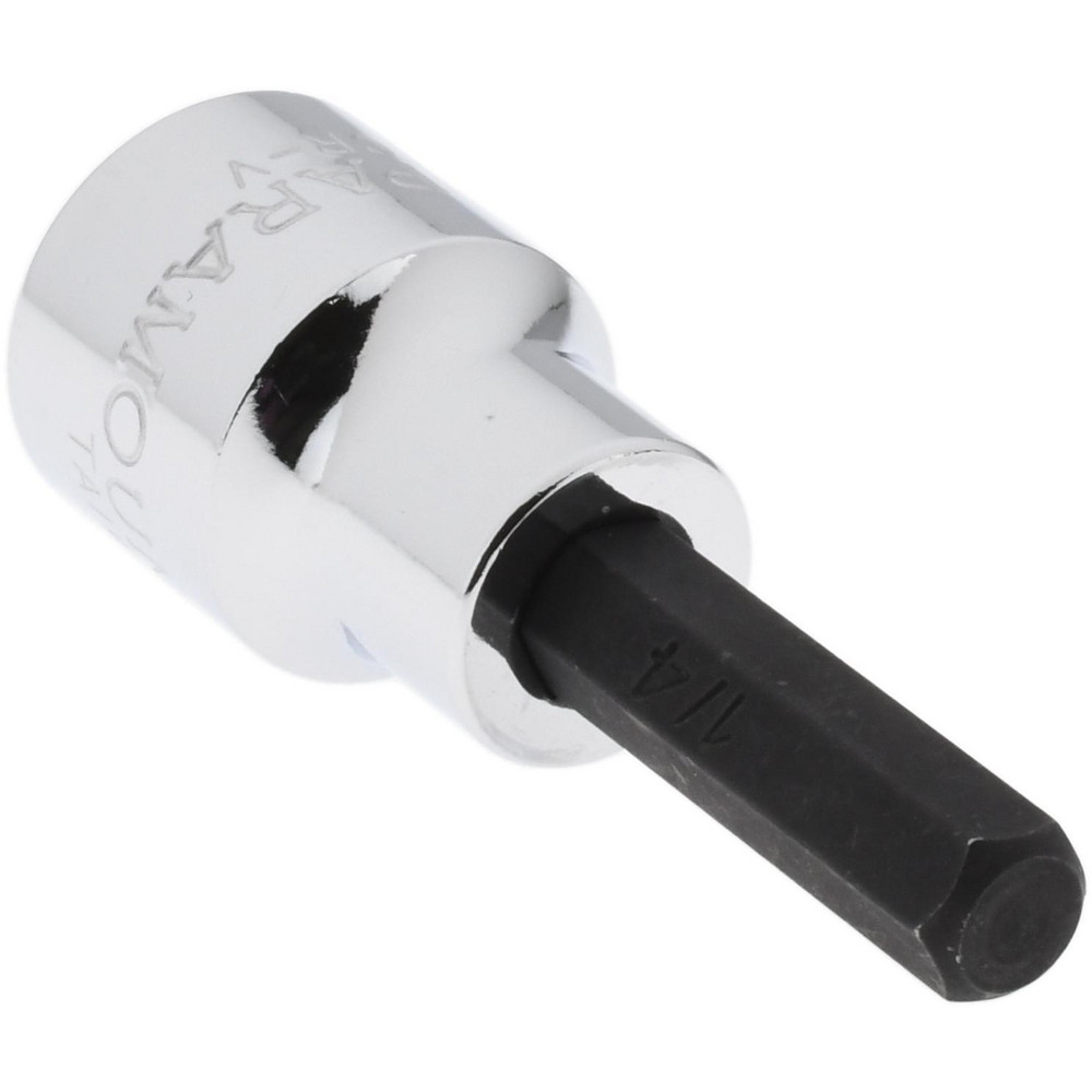 Paramount - Hand Hex Bit Socket: 3/8" Drive, 1/4" Hex | MSC Direct