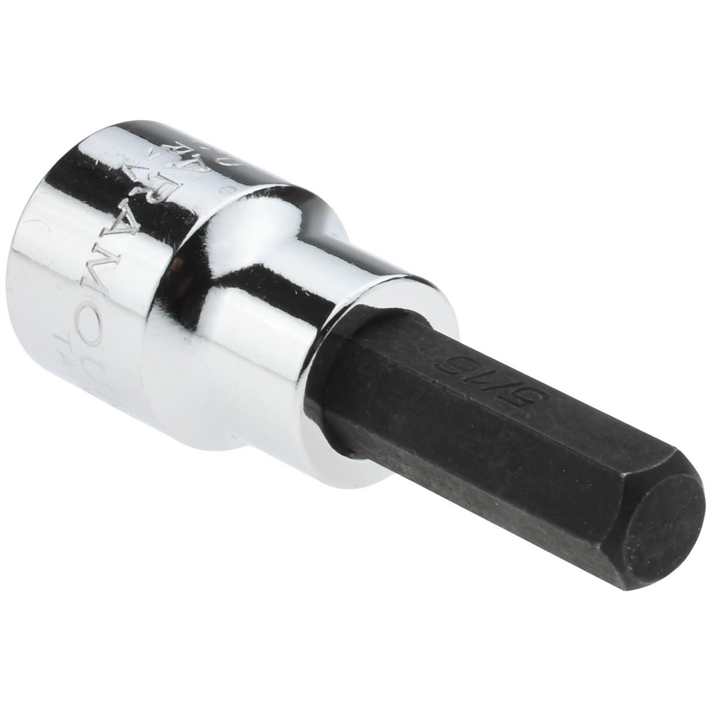 Paramount - Hand Hex Bit Socket: 3/8" Drive, 5/16" Hex | MSC Direct