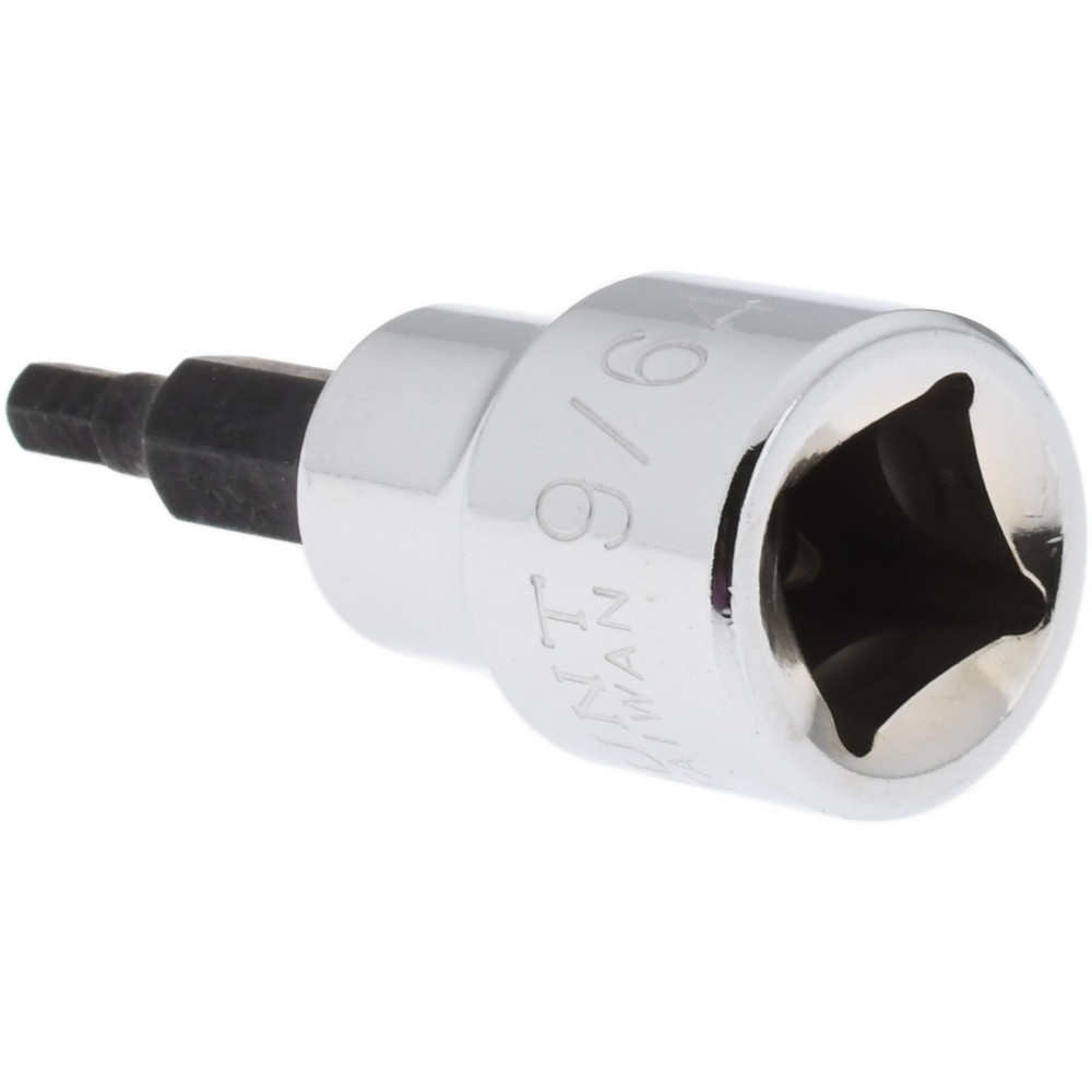 Paramount - Hand Hex Bit Socket: 3/8" Drive, 9/64" Hex | MSC Direct