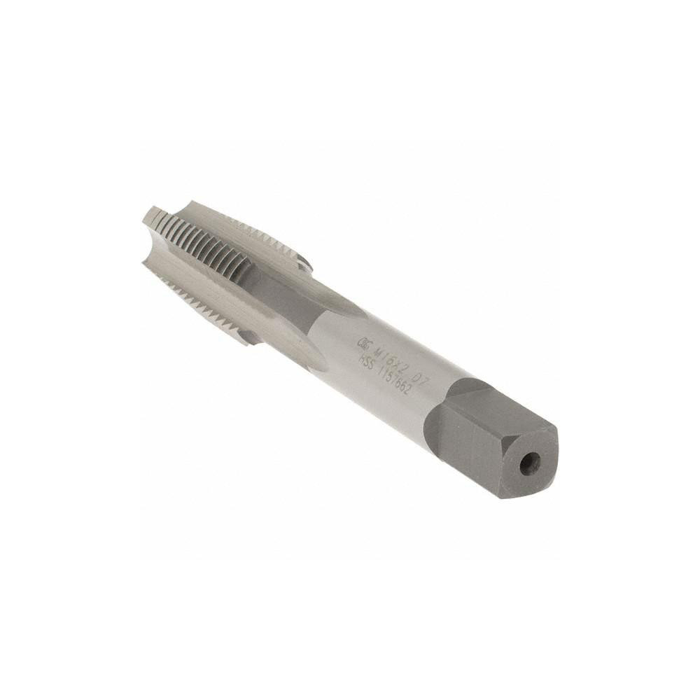 OSG - Straight Flute Tap: M16x2 Metric Fine, 4 Flute, Taper Chamfer, 6H ...