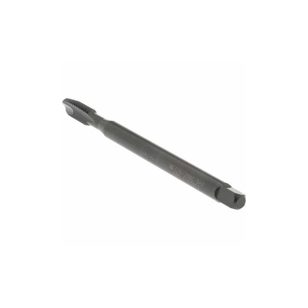 OSG - Extension Tap: 1/4-20, 2 Flutes, H3, Oxide Finish, High Speed ...
