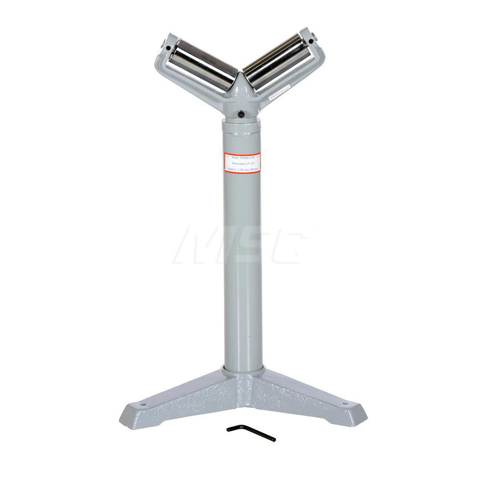 Vestil - 1,760 Lb Capacity Heavy-Duty "V" Roller Support | MSC Direct