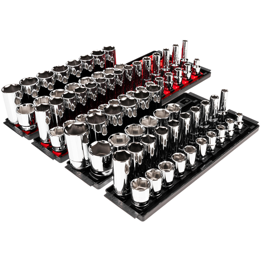 Tekton - Socket Storage: Type: Tray, Socket Rail; Drive Size (Inch): 1/ ...