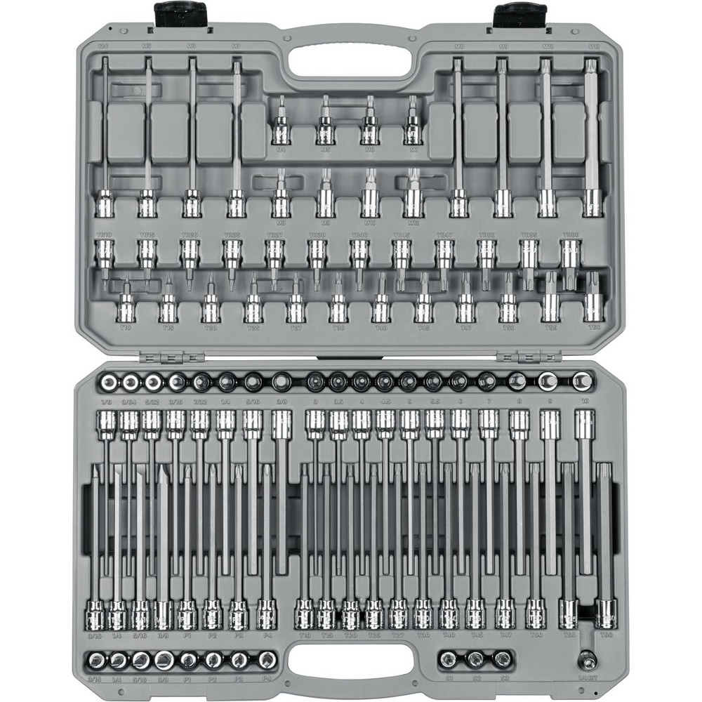 Tekton - Hex & Torx Bit Socket Sets: Set Type: Hex Bit; Drive Size ...