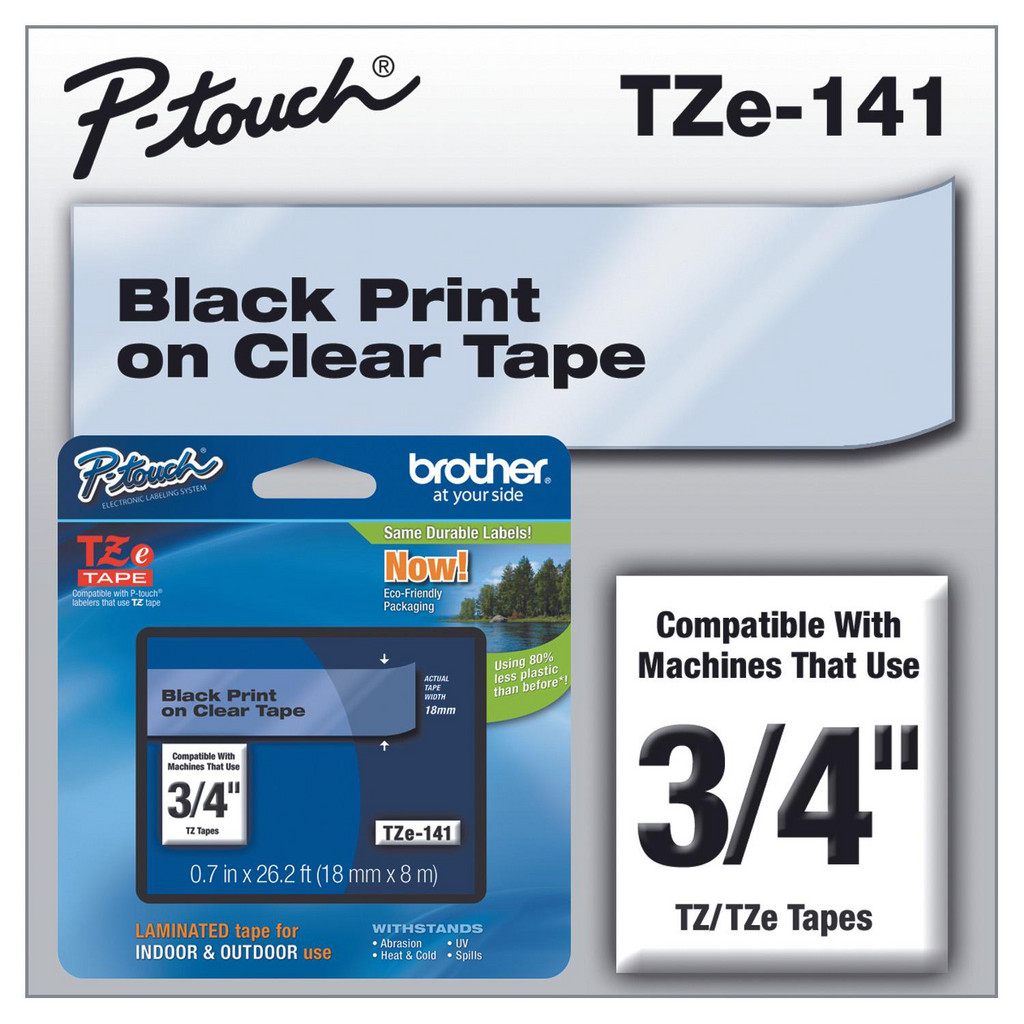 Brother - Labels, Ribbons & Tapes: Tape Type: Standard Adhesive ...