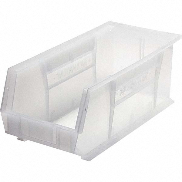 Quantum Storage - Plastic Hang & Stack Bin: Clear | MSC Direct
