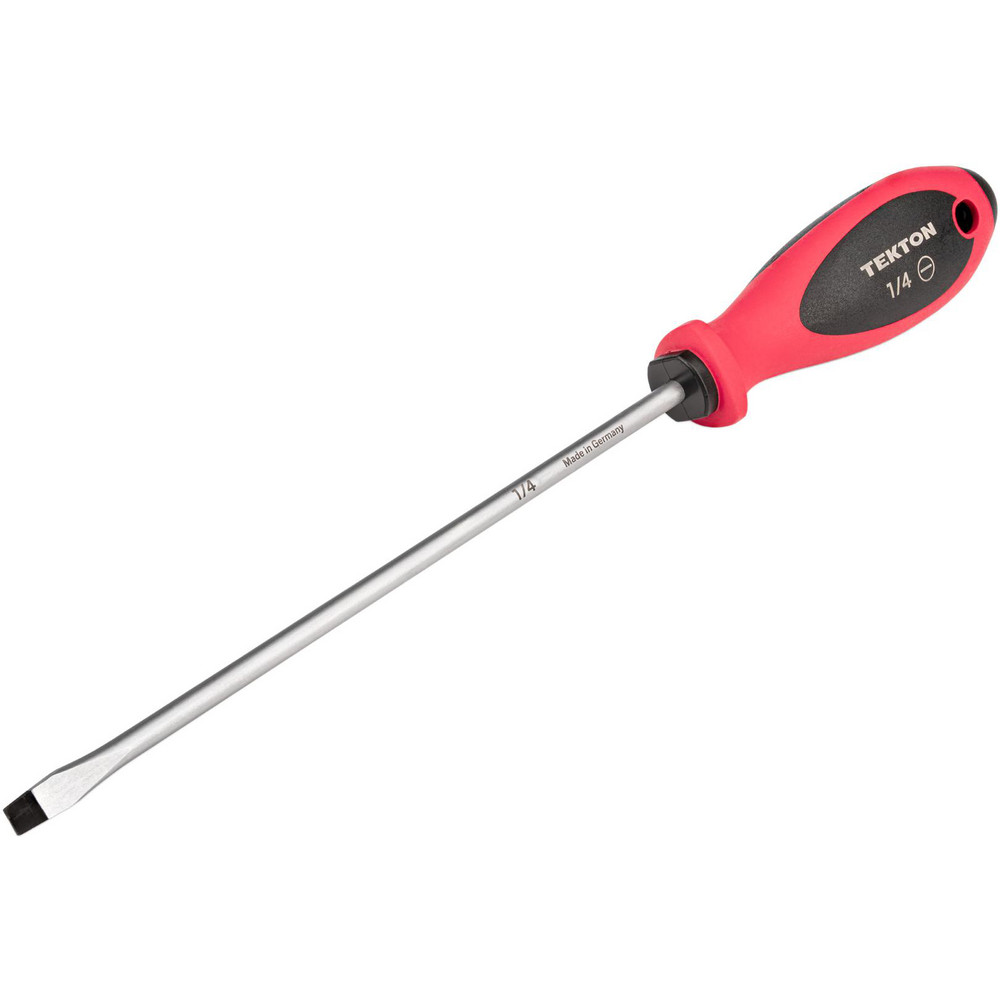 Tekton - Slotted Screwdrivers: Blade Width (Inch): 1/4; Blade Length ...