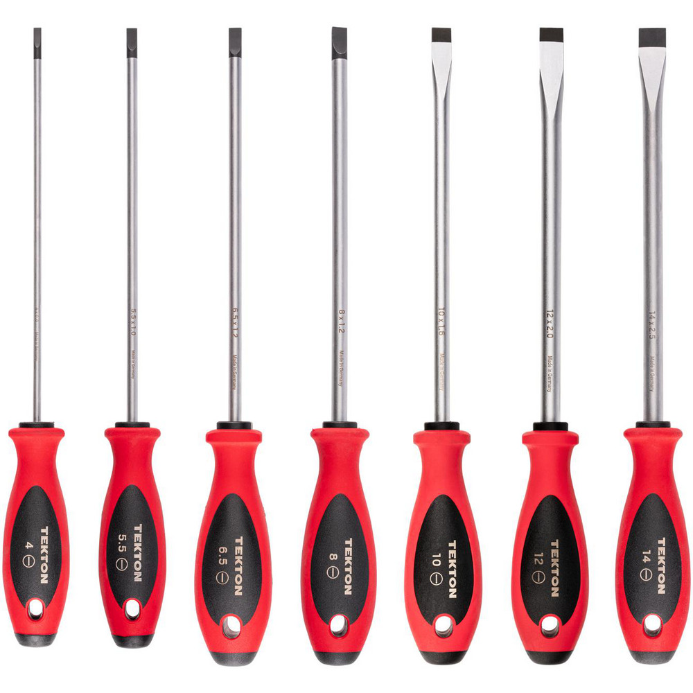 Tekton - Screwdriver Sets: Screwdriver Types Included: Slotted ...