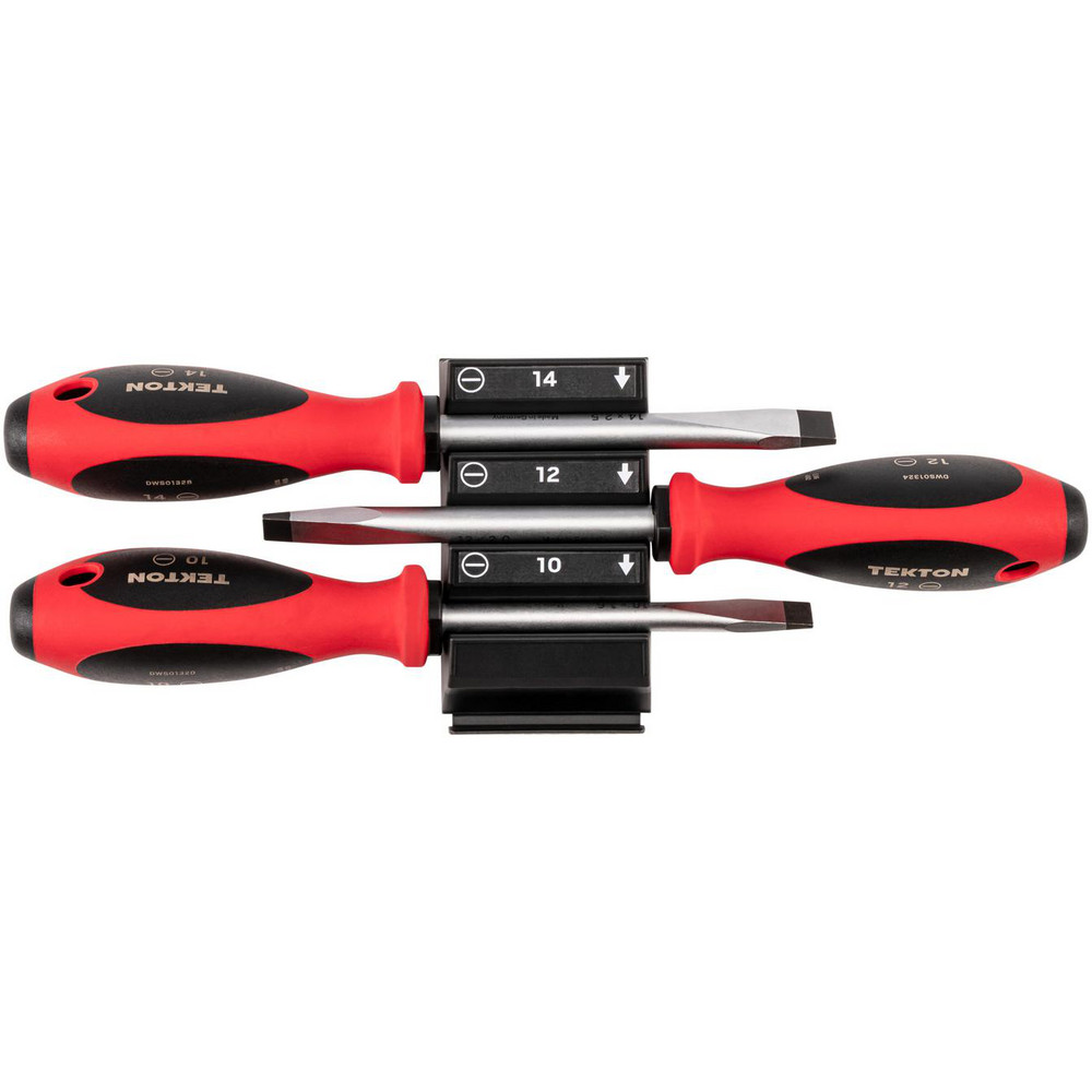 Tekton - Screwdriver Sets: Screwdriver Types Included: Slotted ...