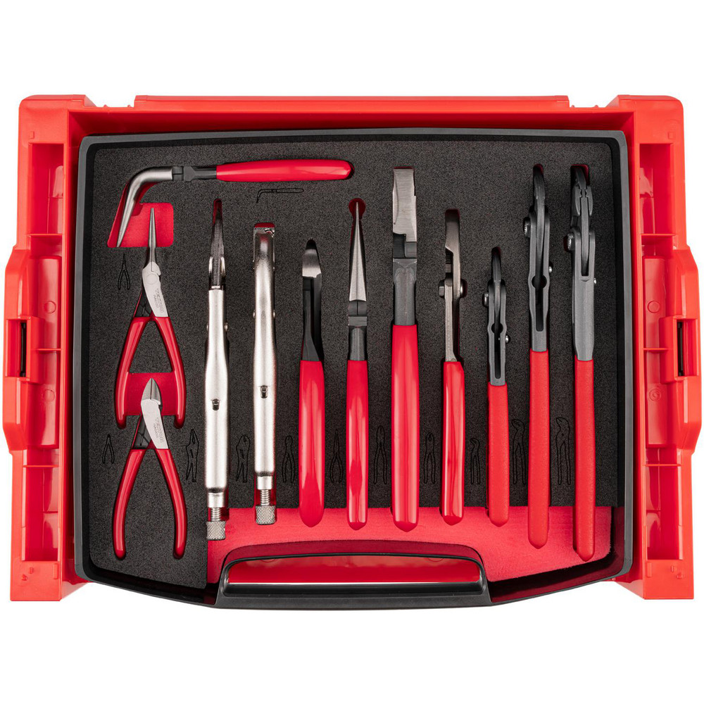 Tekton - Plier Sets: Plier Type Included: Gripping, Cutting, Push ...