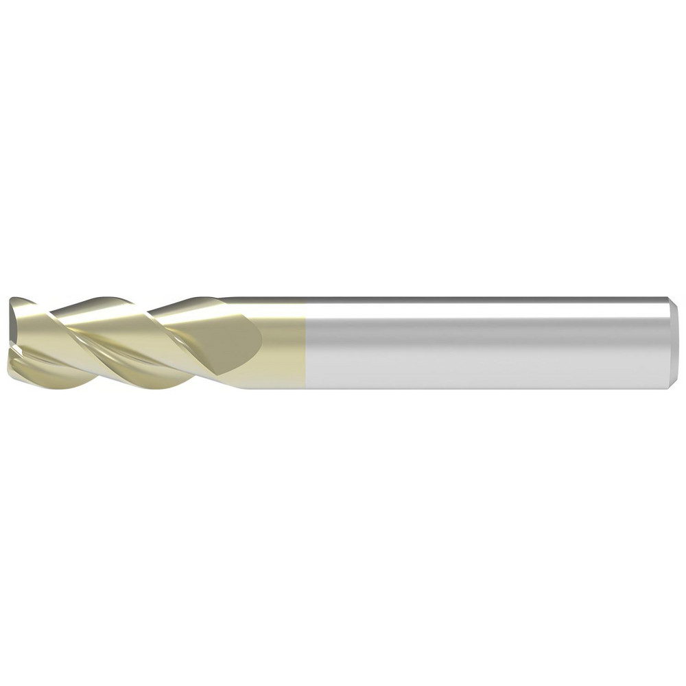 Ceratizit - Corner Radius End Mill: 1" Dia, 3-3/8" LOC, 0.0300" Radius ...