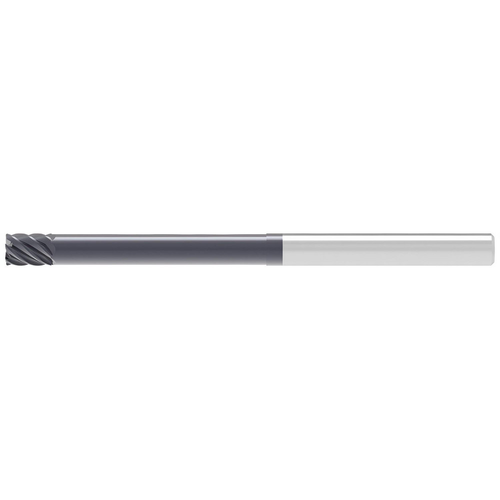 Ceratizit - Corner Radius End Mill: 3/16" Dia, 3/4" LOC, 0.0300" Radius ...