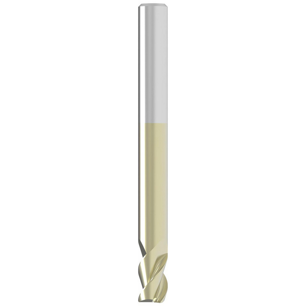 Ceratizit - Corner Radius End Mill: 9/32" Dia, 1/2" LOC, 0.0200" Radius ...