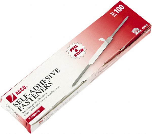 ACCO - Pack of 100 Paper File Fasteners | MSC Direct