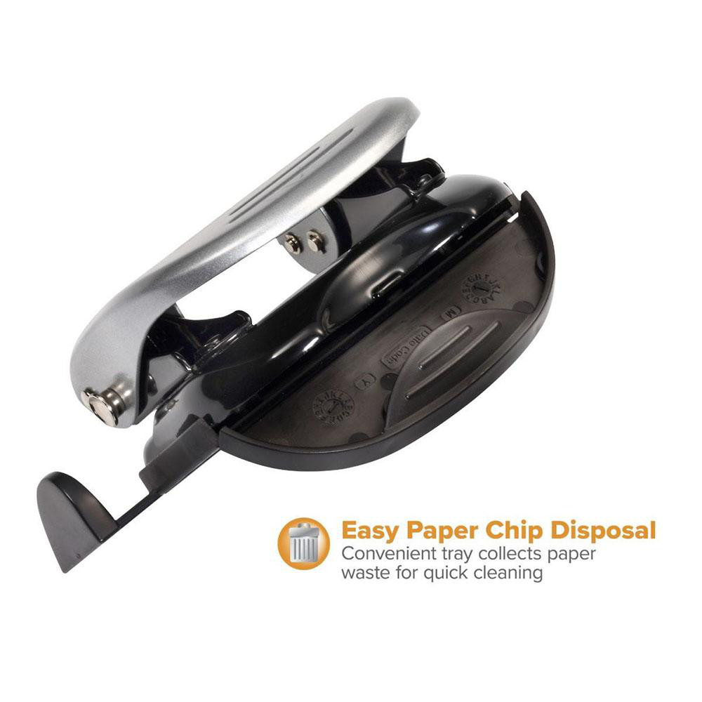 PaperPro - PaperPro® 20-Sheet Capacity ProPunch Two-Hole Punch, Black ...