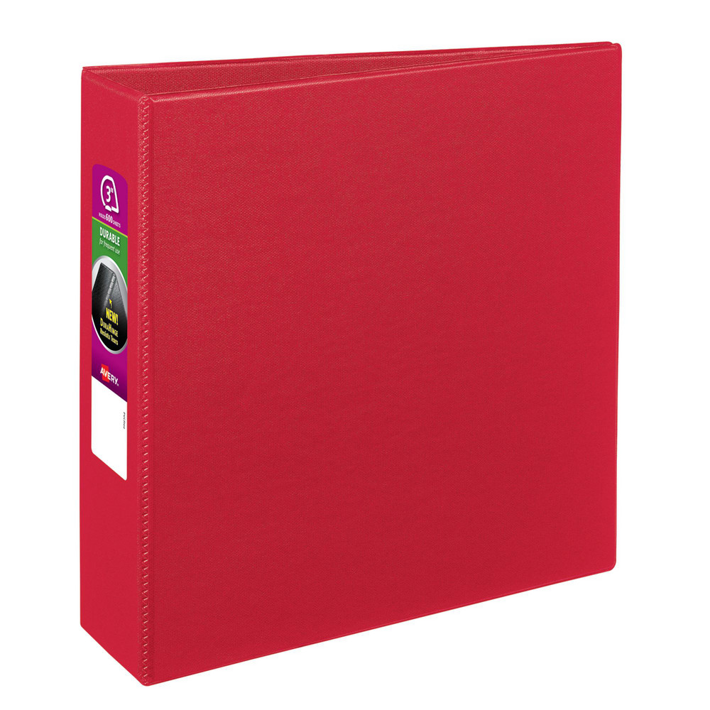 AVERY - Non-View Binder: Red | MSC Direct