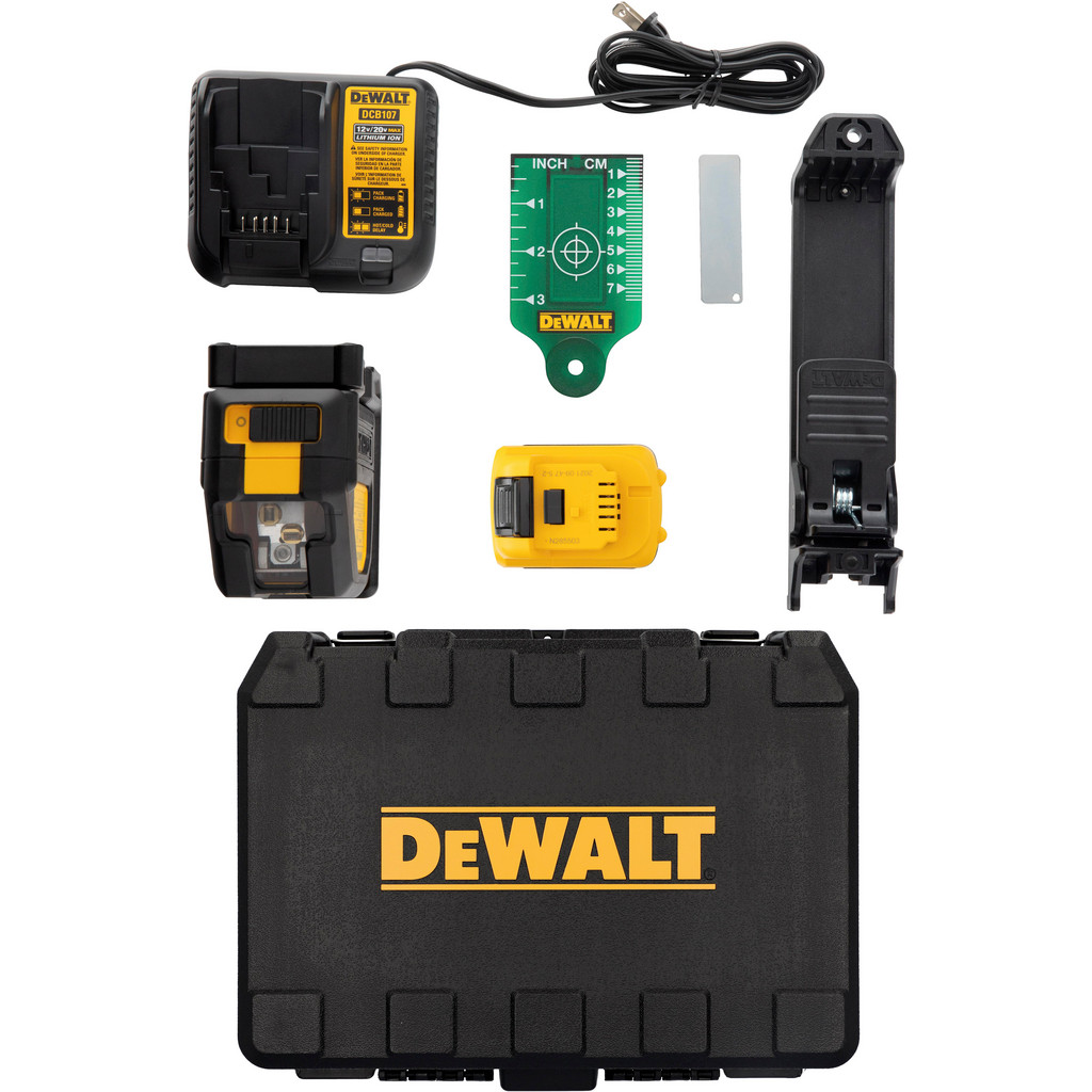 DeWALT - Laser Levels: Level Type: Cross Line, 5-Point Level; Laser ...