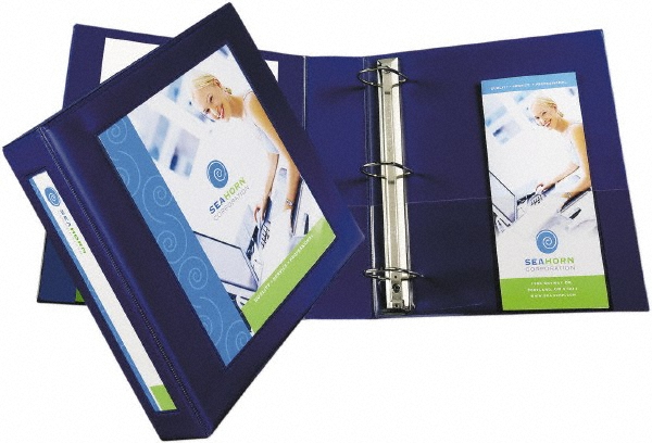 AVERY - View Binder: Navy Blue | MSC Industrial Supply Co.