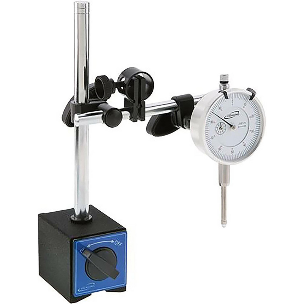 iGaging - Dial Indicator & Base Kit: 2.4400" Base Length, 2.1650" Base ...