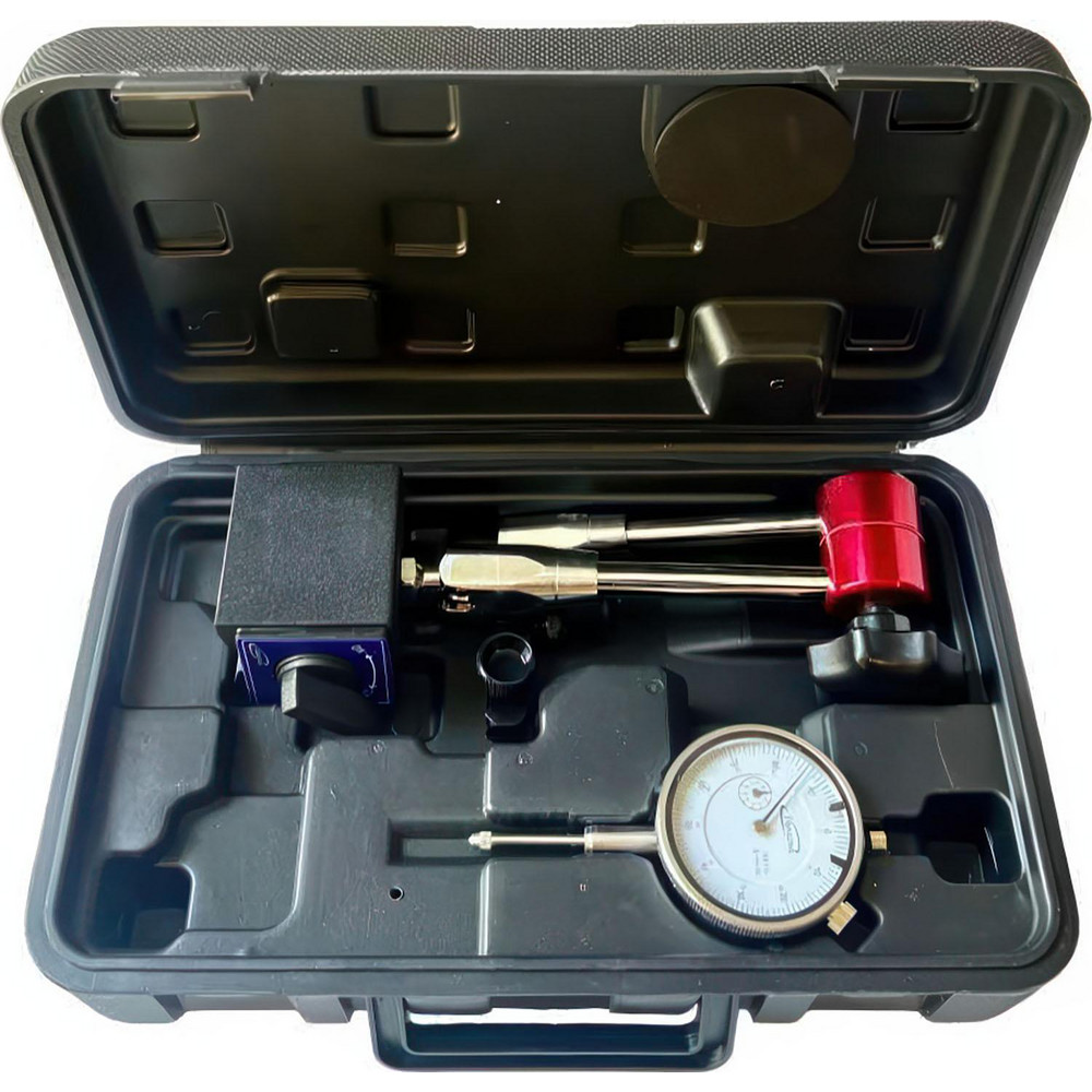 iGaging - Dial Indicator & Base Kit: 2.4400" Base Length, 2.1650" Base ...