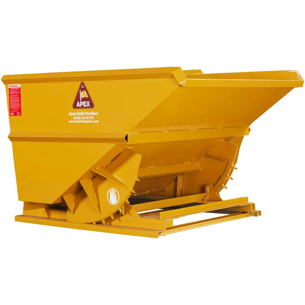 Apex Bulk Handlers - Dump Hopper: 2-1/2 cu yd, 8000 lb, 75-3/4" Long ...