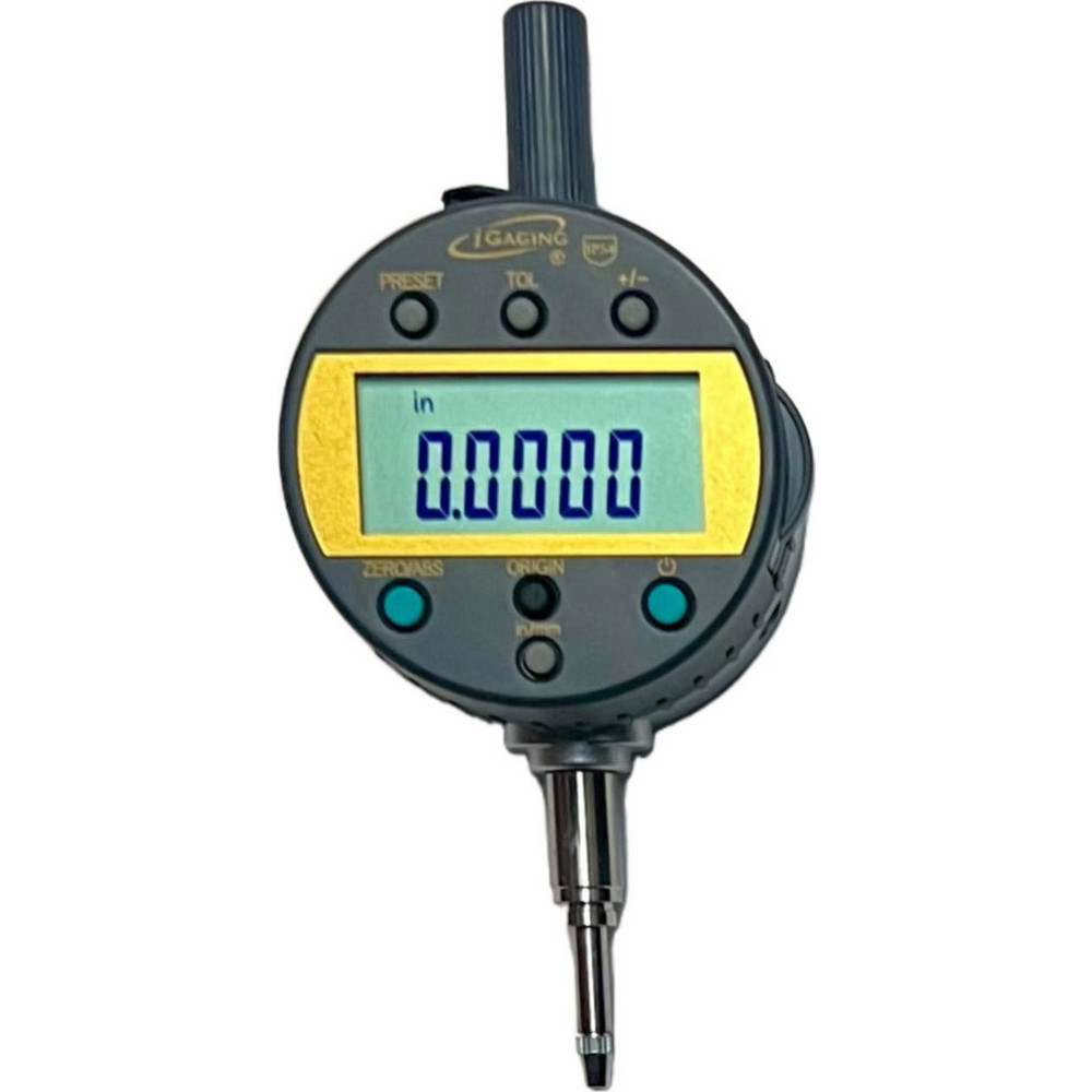 iGaging - High Contrast LCD Electronic Drop Indicator: Flat & Lug Back ...