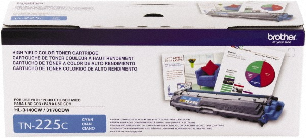 Brother - Office Machine Supplies: Toner Cartridge, Cyan | MSC Direct
