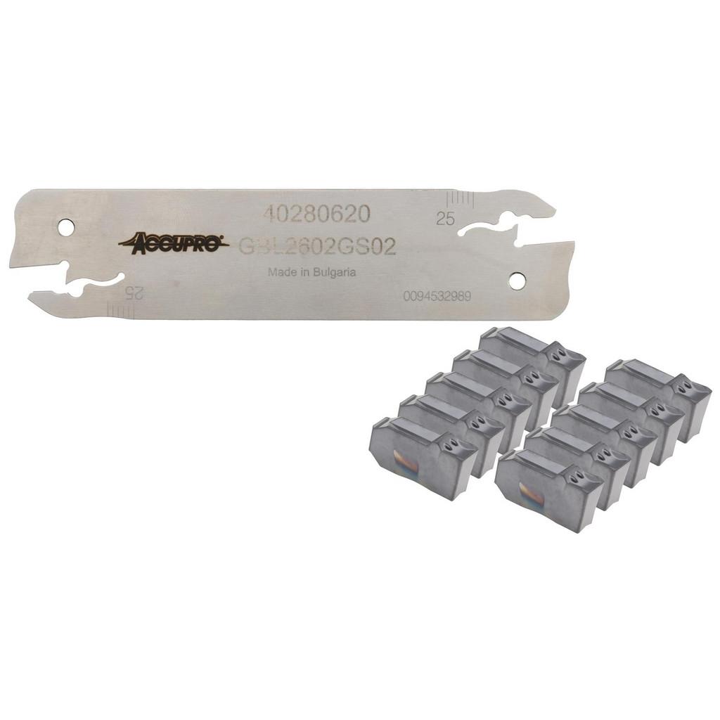 Accupro - Indexable Grooving Blades: Cutting Direction: Left Hand ...
