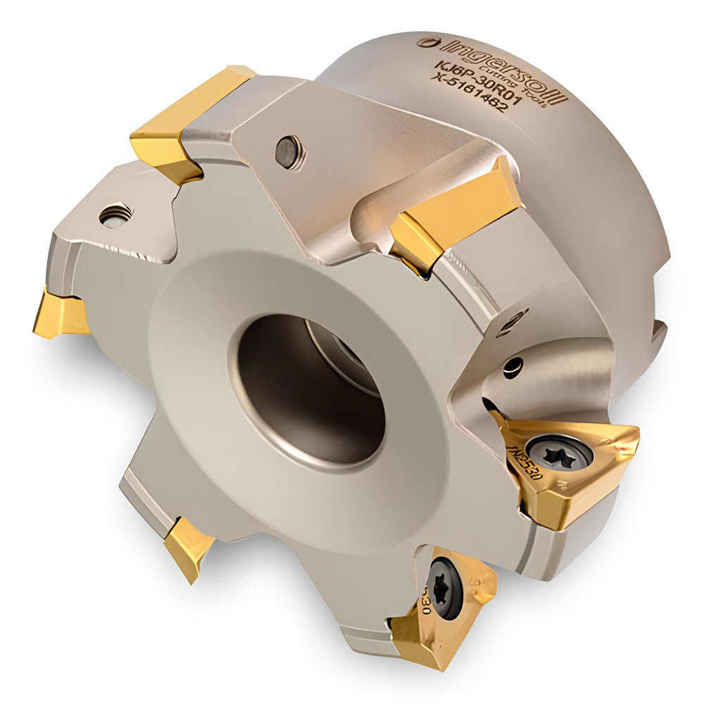 Ingersoll Cutting Tools - Indexable Square-Shoulder Face Mill: KJ6P ...