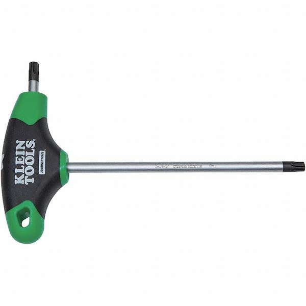 Klein Tools - Torx Key: T-Handle, T30, 6" OAL, Plastic Vinyl | MSC Direct