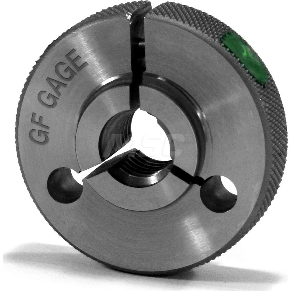 GF Gage - Threaded Ring Gage: 1-7/16-18 Thread, UNEF, Class 3A, Go | MSC Direct